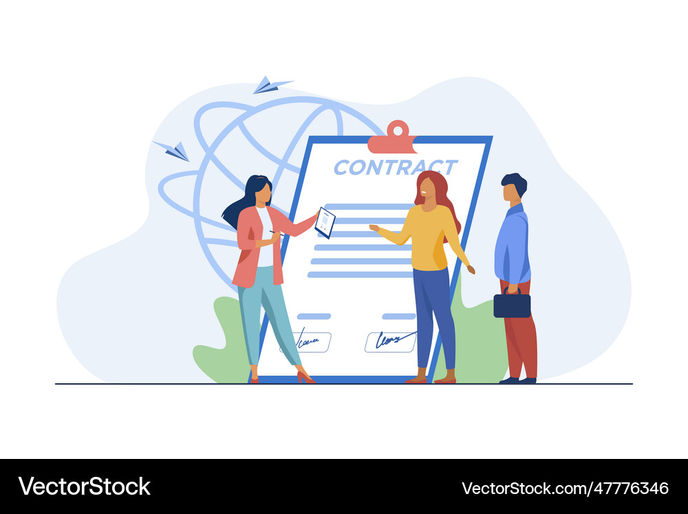Business partners meeting Royalty Free Vector Image