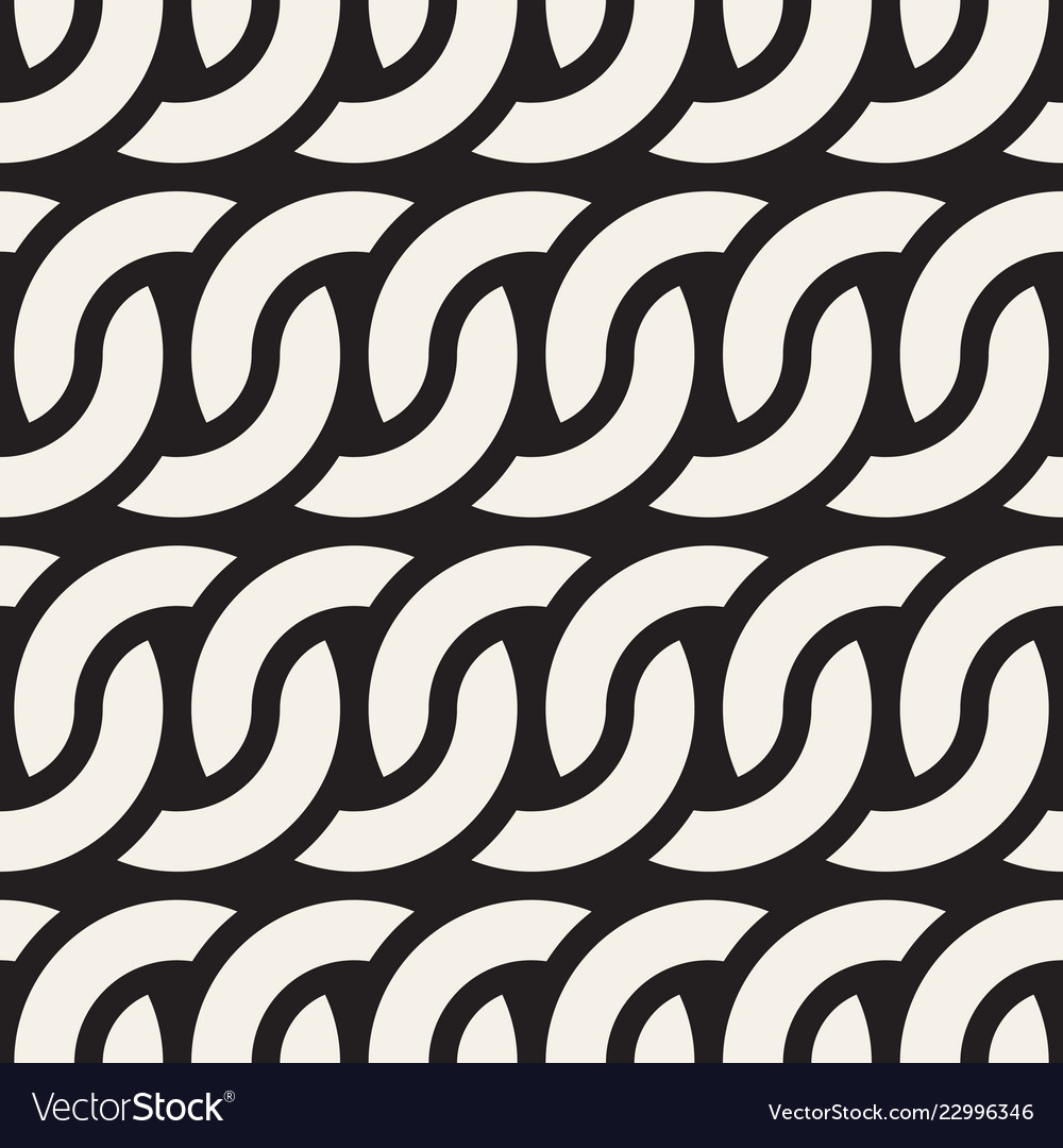 Seamless rounded lines pattern modern stylish Vector Image Seamless rounded lines pattern modern stylish Vector Image