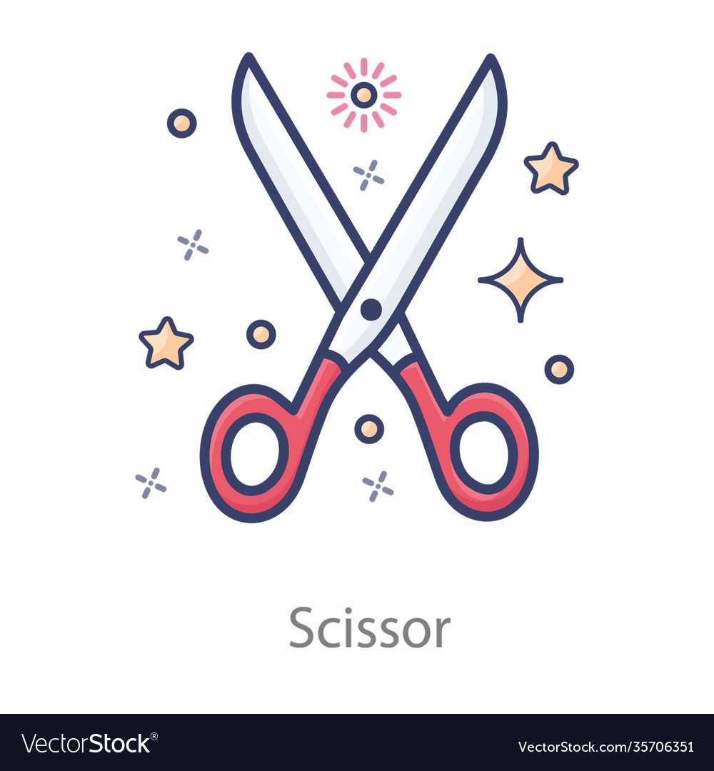 Scissors Royalty Free Vector Image - VectorStock
