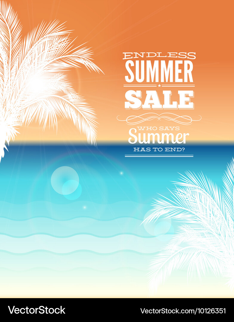 Summer Royalty Free Vector Image - VectorStock