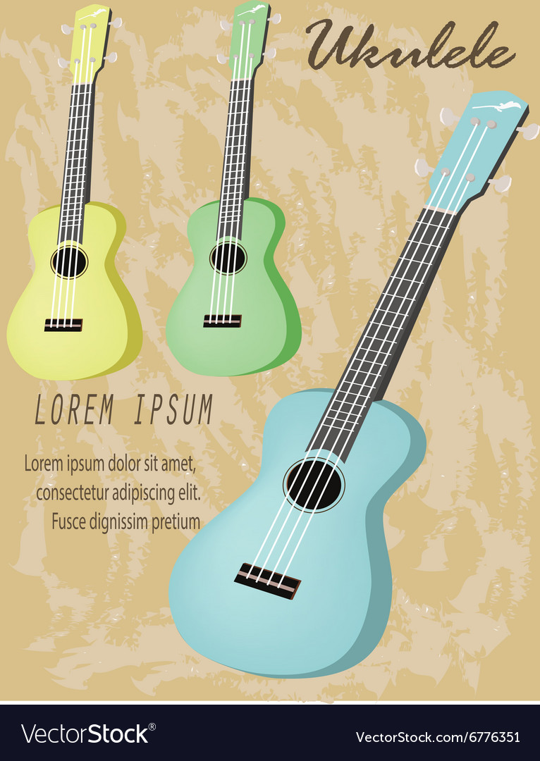 Ukulele Royalty Free Vector Image - VectorStock