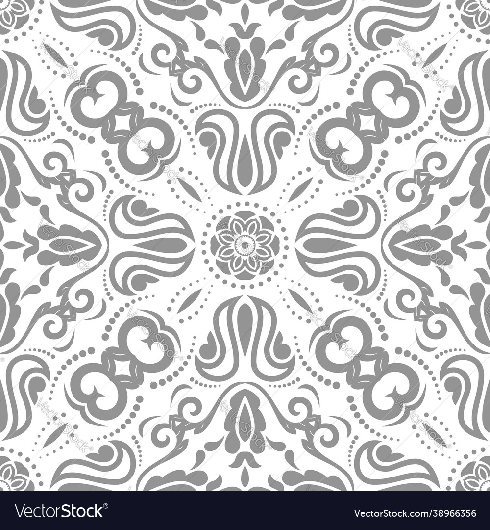 Classic seamless fine pattern Royalty Free Vector Image