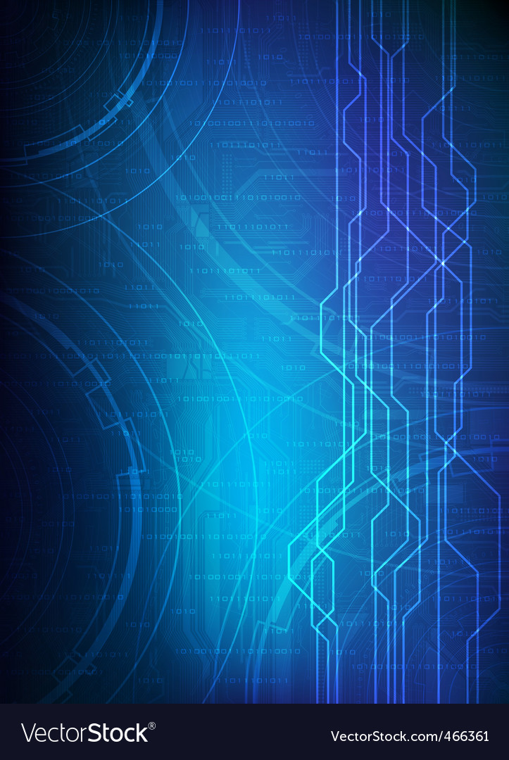 Abstract design technology theme background format