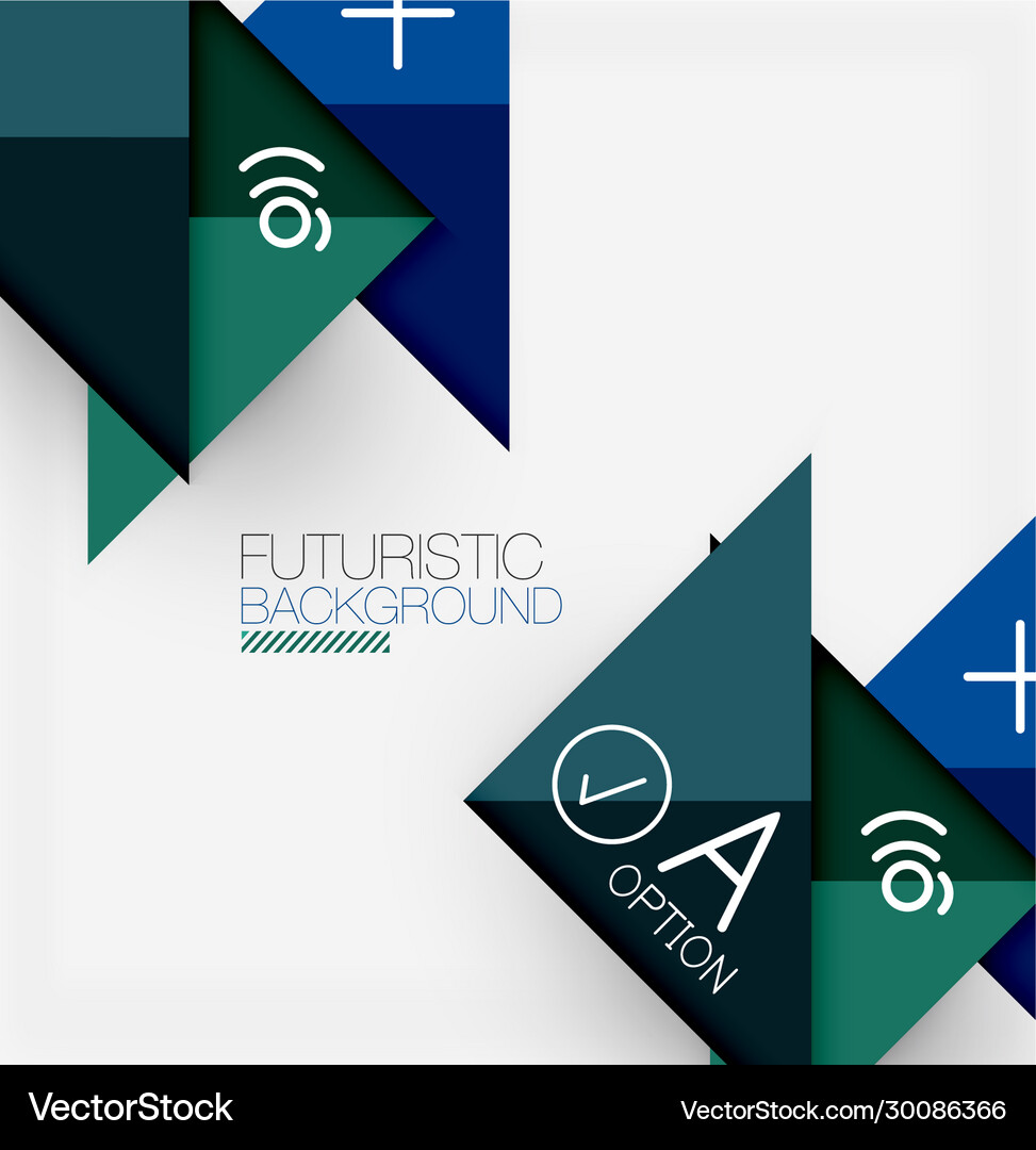 Abstract background geometric business Royalty Free Vector