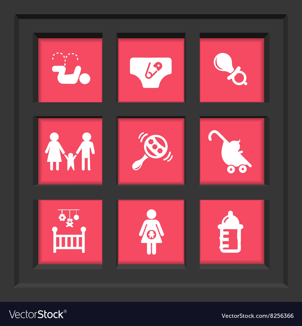 Icon set Royalty Free Vector Image - VectorStock