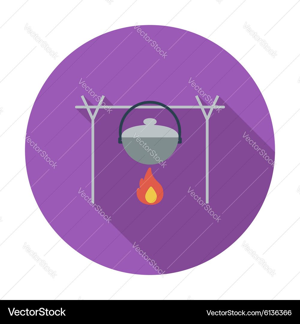 Pot icon Royalty Free Vector Image - VectorStock