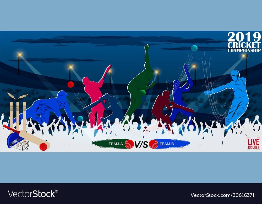 Cricket Royalty Free Vector Image - VectorStock