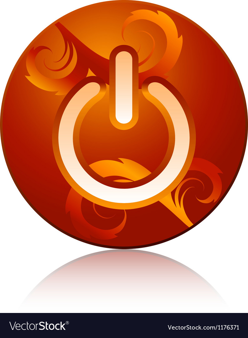 Red button Royalty Free Vector Image - VectorStock