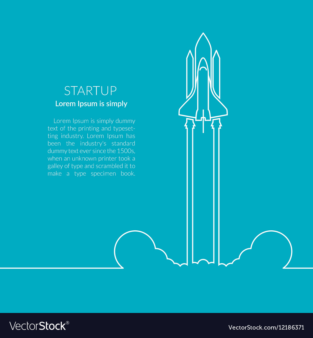 Startup Royalty Free Vector Image - VectorStock