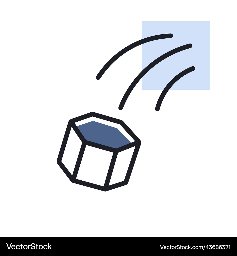 Thrown stone or paving stones slabs Royalty Free Vector