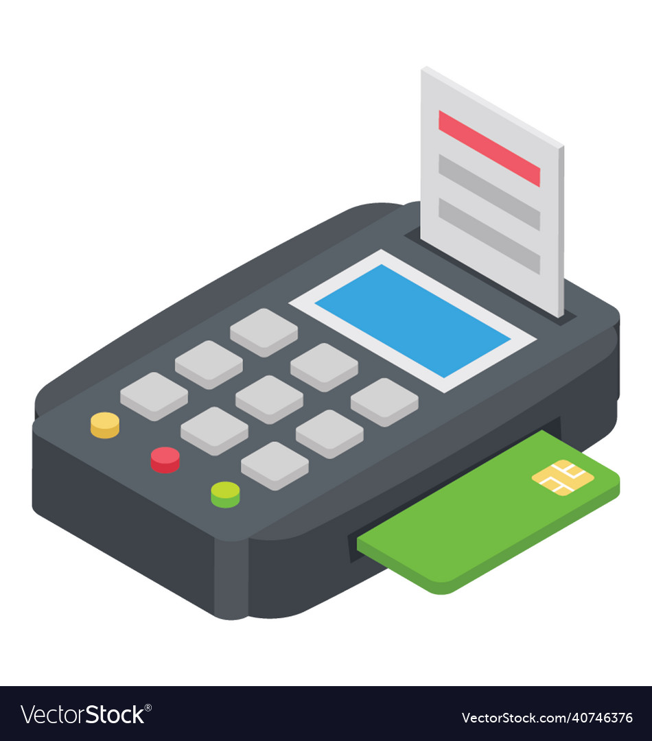 Card payment Royalty Free Vector Image - VectorStock