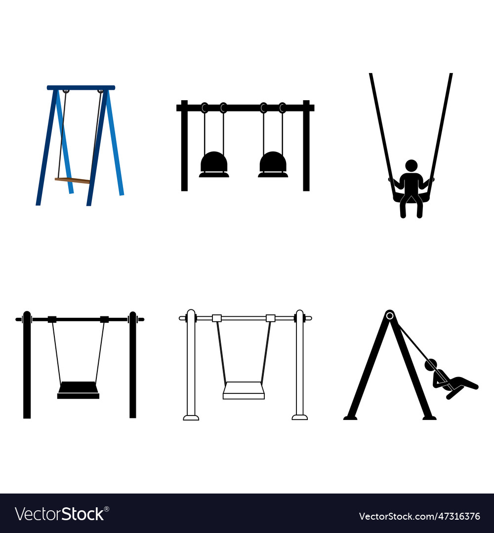 Swing icon Royalty Free Vector Image - VectorStock