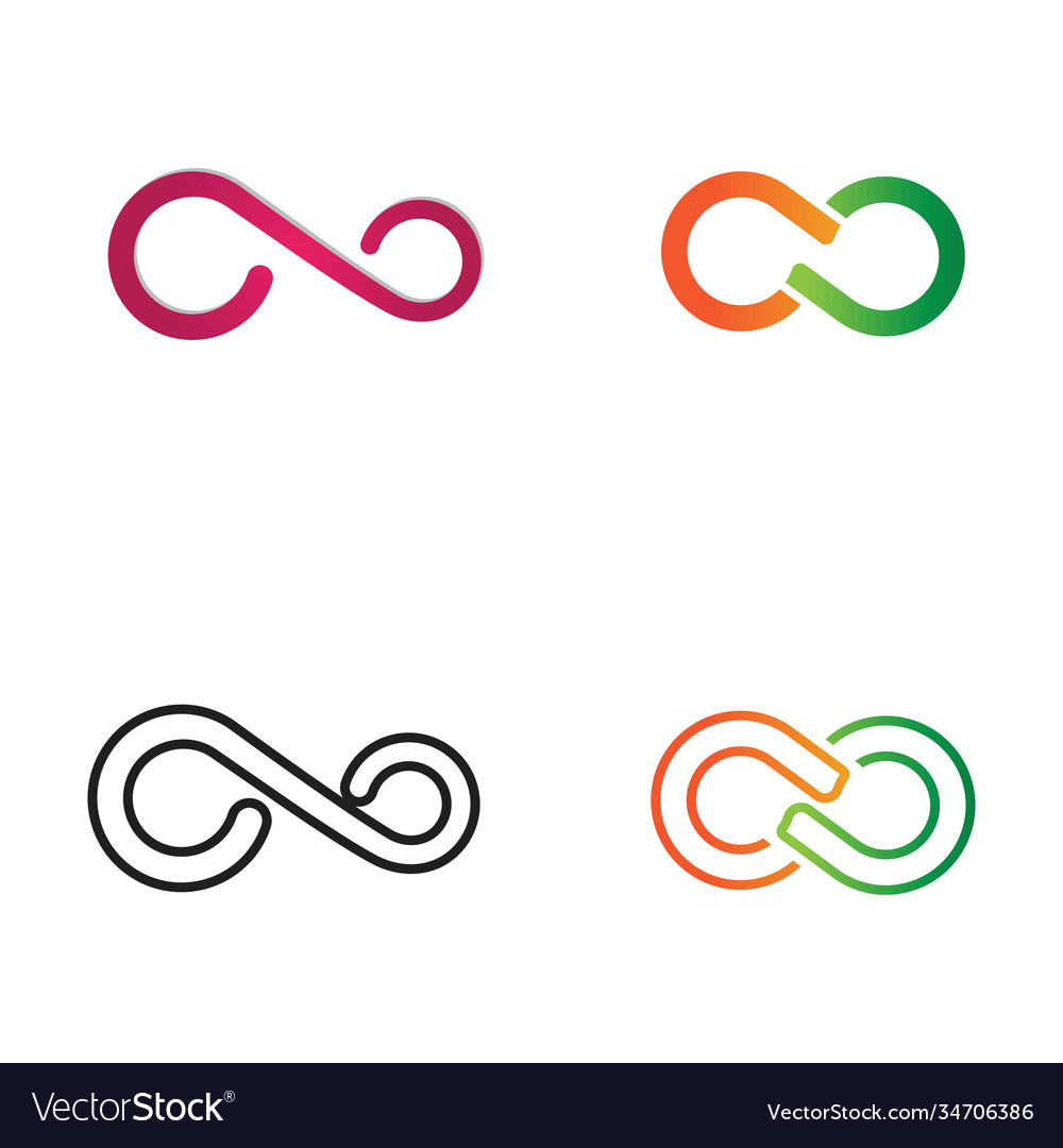 Infinity design Royalty Free Vector Image - VectorStock
