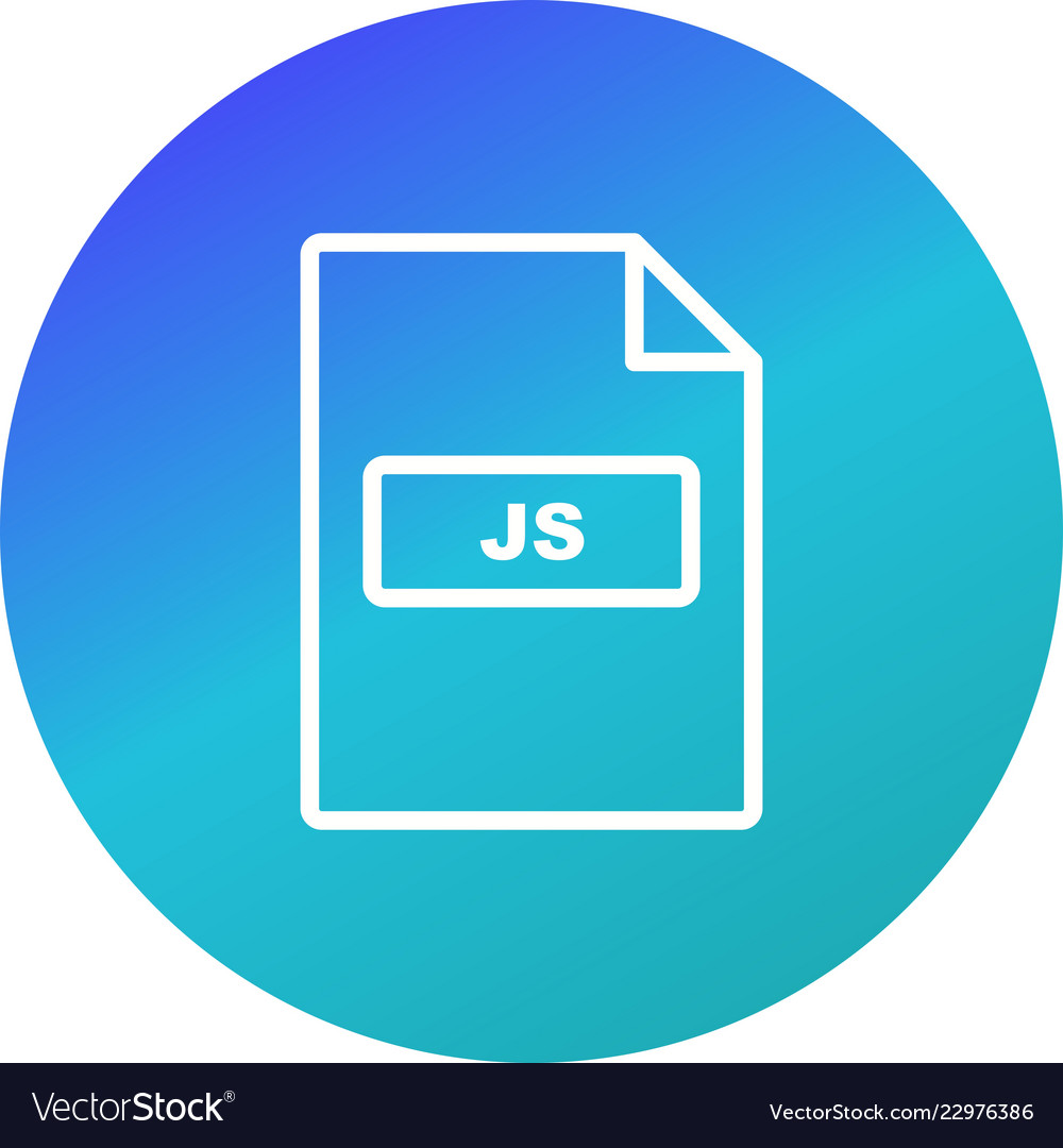 Js icon Royalty Free Vector Image - VectorStock