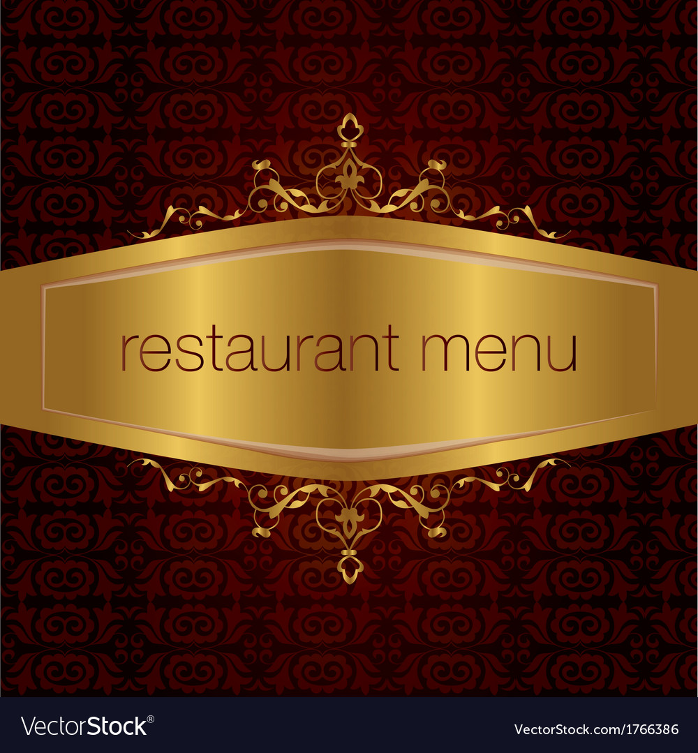 Restaurant menu Royalty Free Vector Image - VectorStock