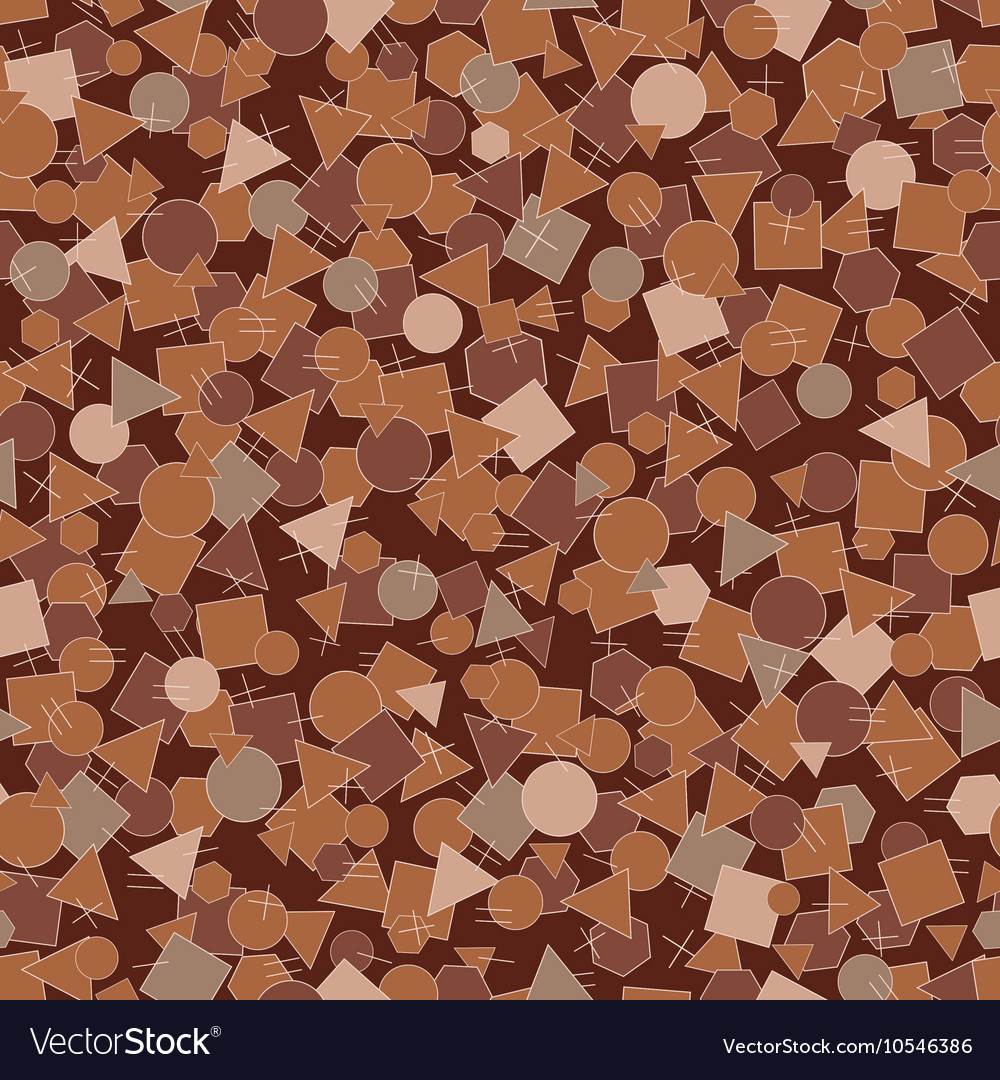 Seamless pattern geometric forms Royalty Free Vector Image