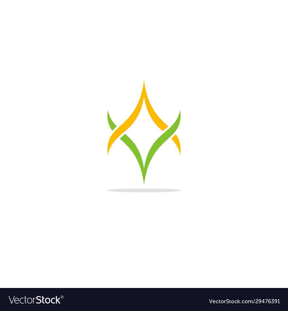 V initial circle logo Royalty Free Vector Image