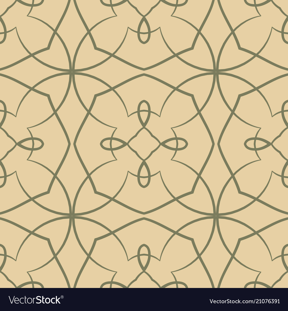 Vintage ornamental seamless Royalty Free Vector Image