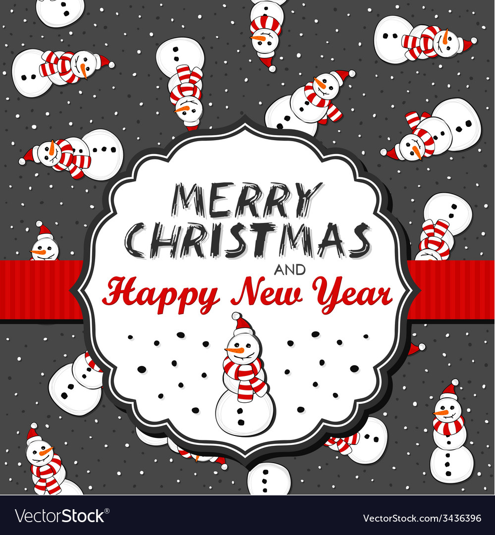 Christmas document Royalty Free Vector Image - VectorStock