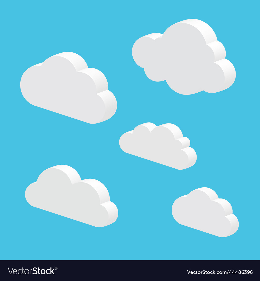 Element clouds001 Royalty Free Vector Image - VectorStock