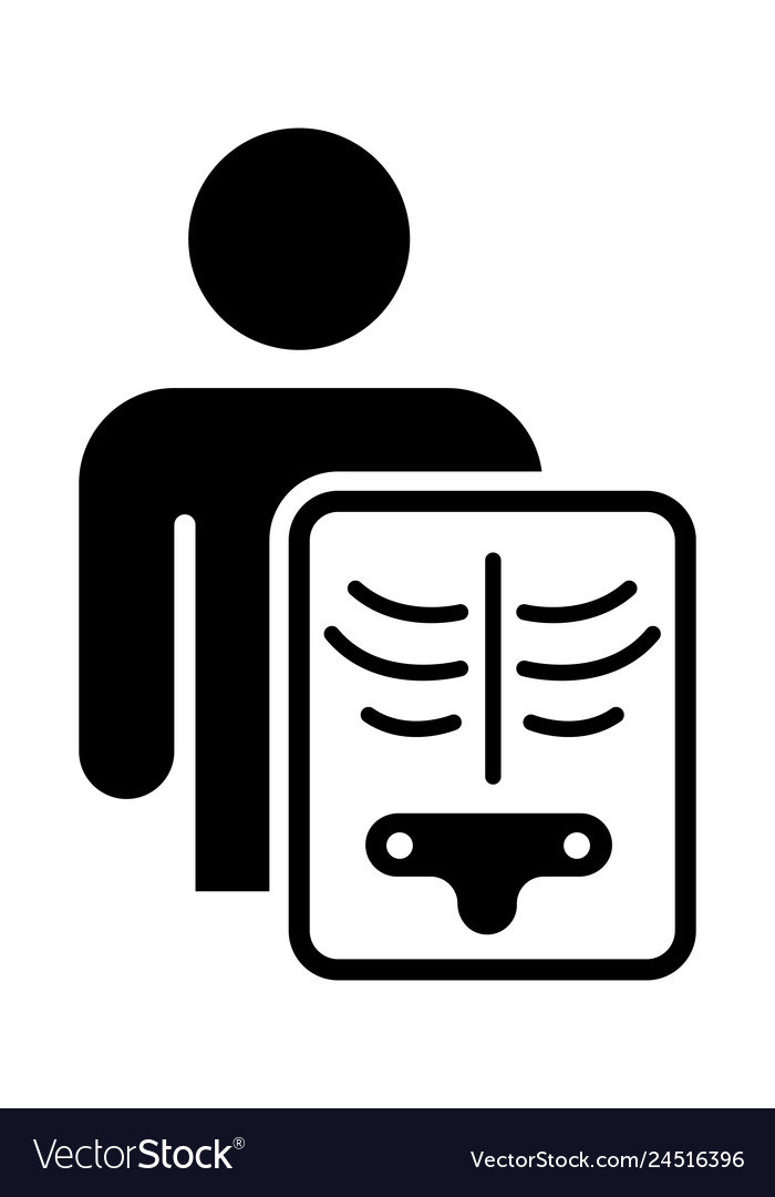 X-ray icon Royalty Free Vector Image - VectorStock
