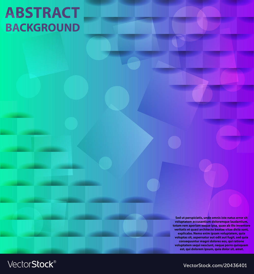 Abstract square background Royalty Free Vector Image