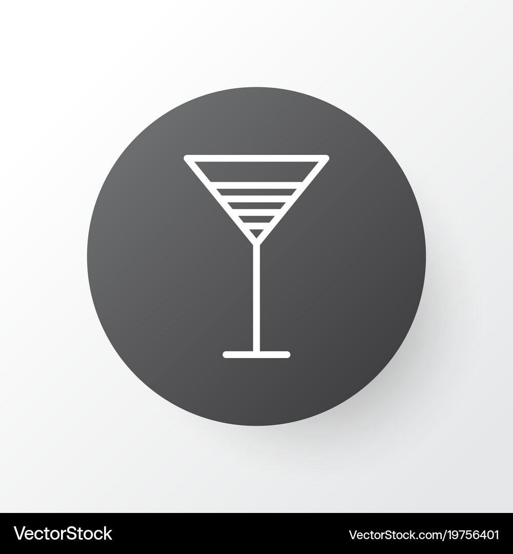 Cocktail icon symbol premium quality isolated Vector Image
