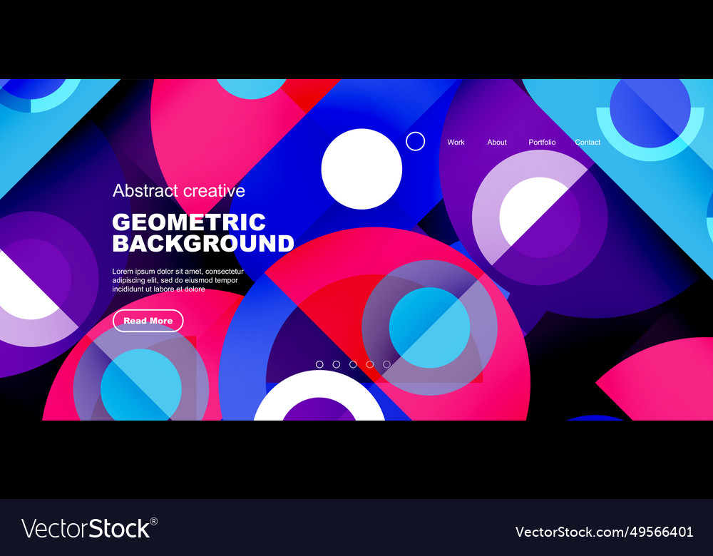 Simple circles and round elements pattern Vector Image