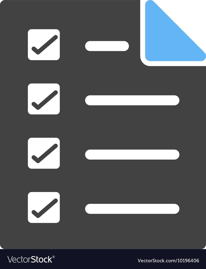 Ballot paper Royalty Free Vector Image - VectorStock