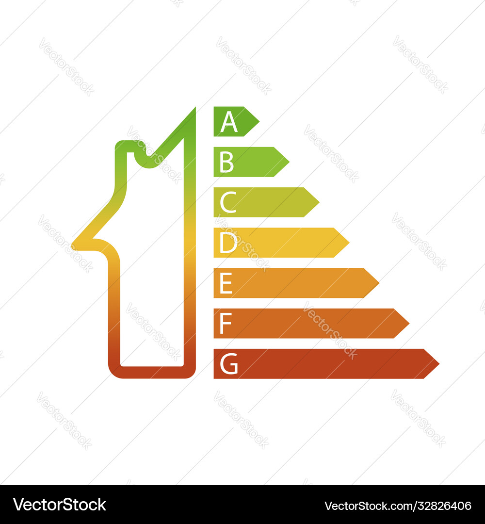 House as energy efficiency and home improvement Vector Image