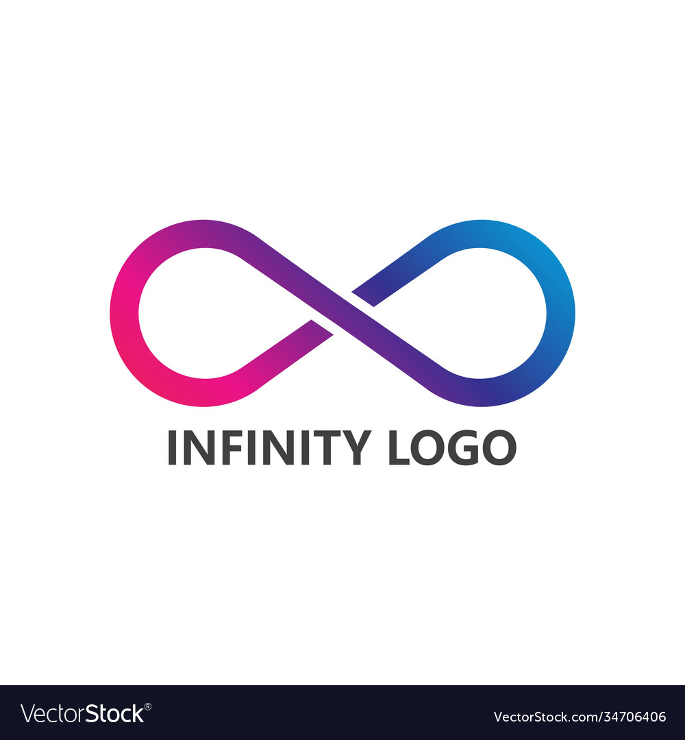 Infinity design Royalty Free Vector Image - VectorStock