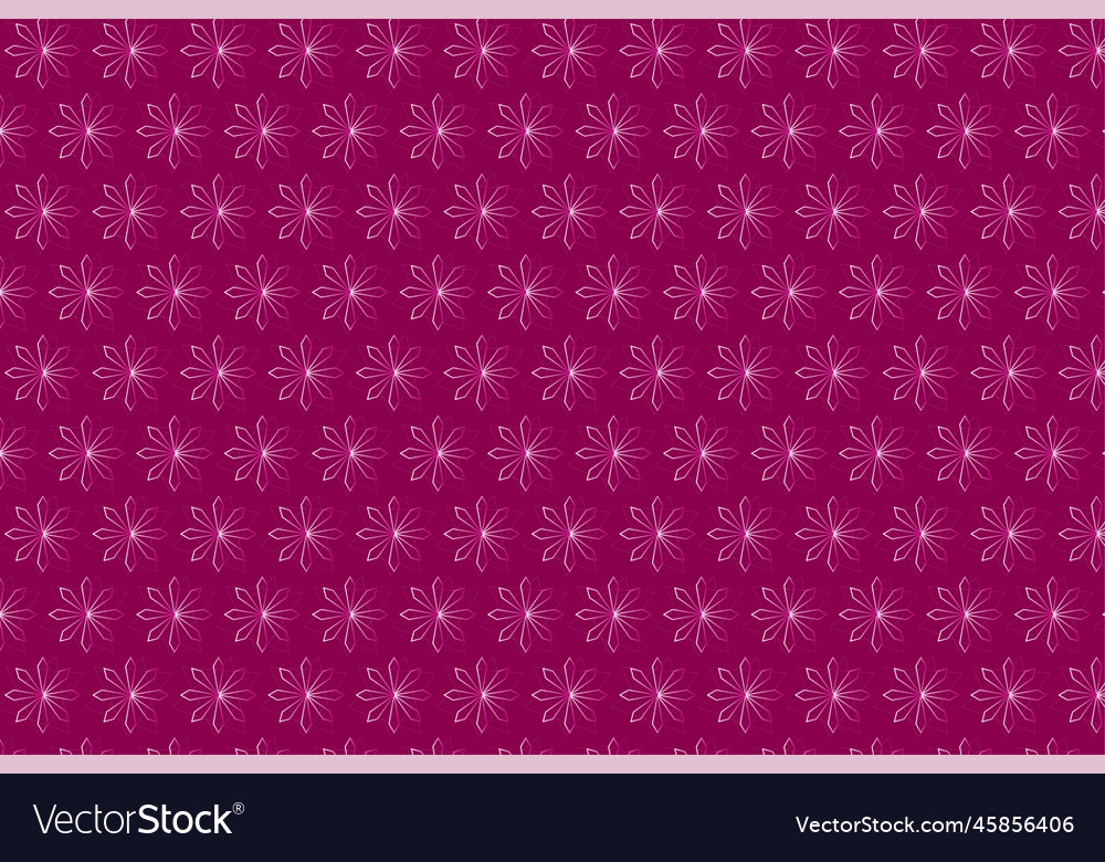 Pattern with geometric elements in pink tones Vector Image