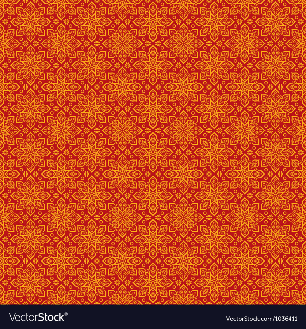 Beautiful oriental pattern Royalty Free Vector Image