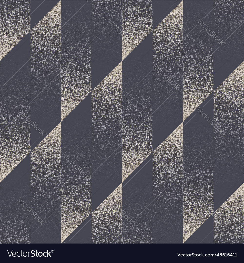 Checkered tilted tile seamless pattern trend dot Vector Image