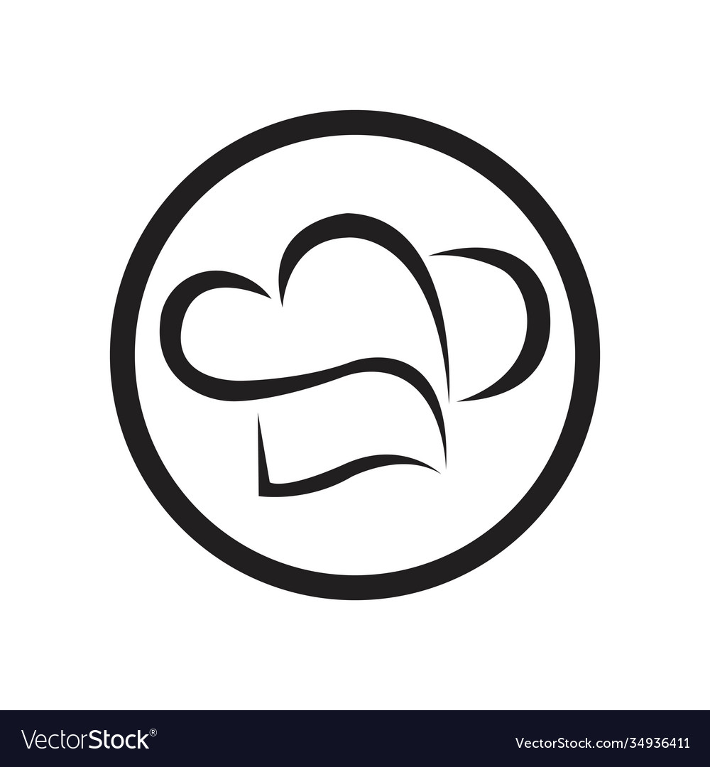 Chef hat Royalty Free Vector Image - VectorStock