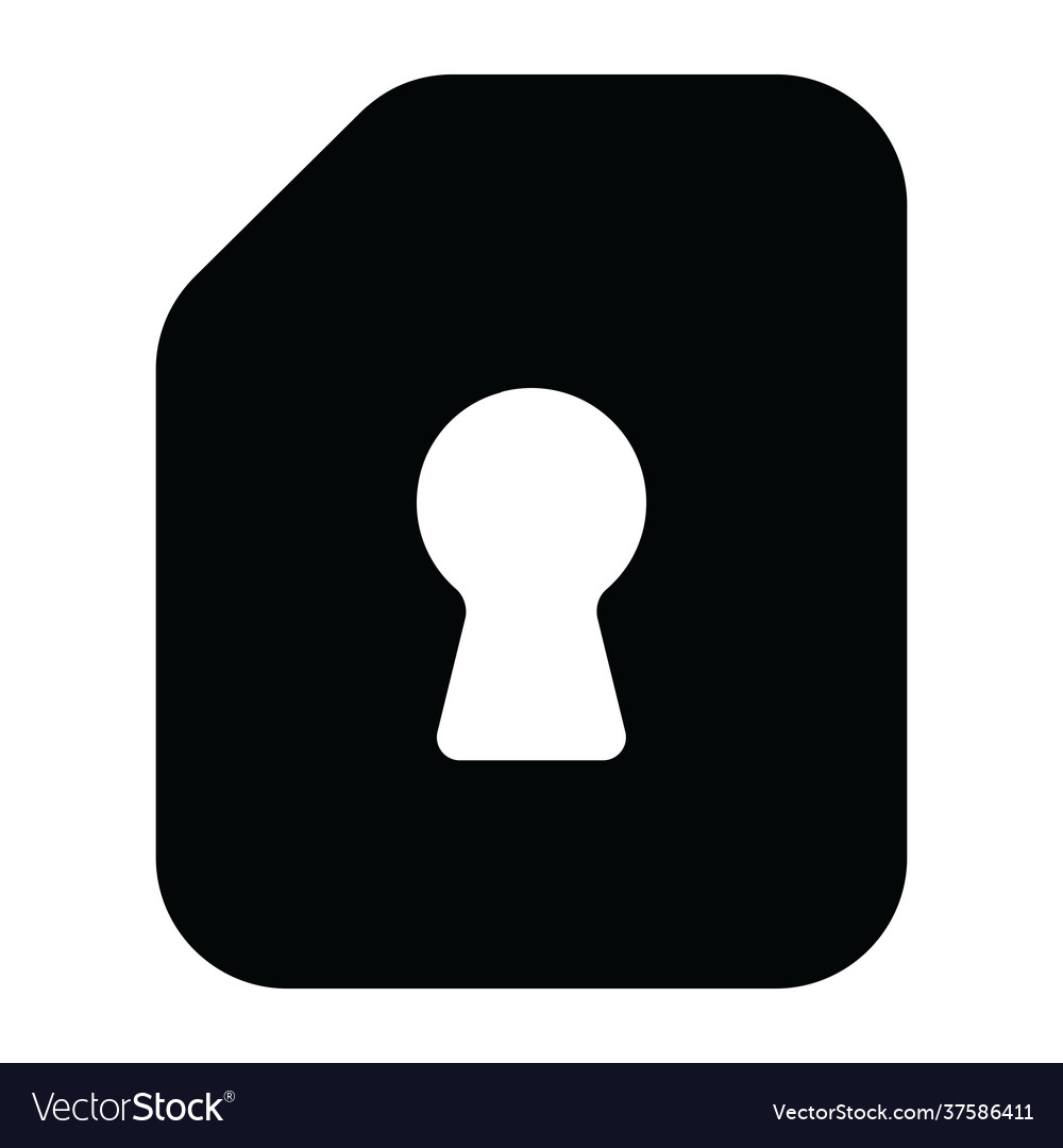 File access Royalty Free Vector Image - VectorStock