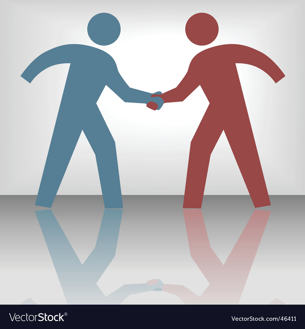 Handshake Royalty Free Vector Image - VectorStock