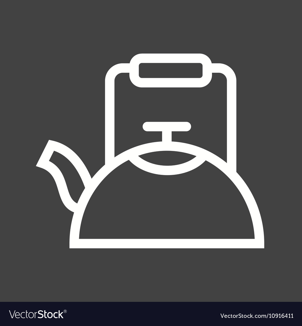 Kettle Royalty Free Vector Image - VectorStock