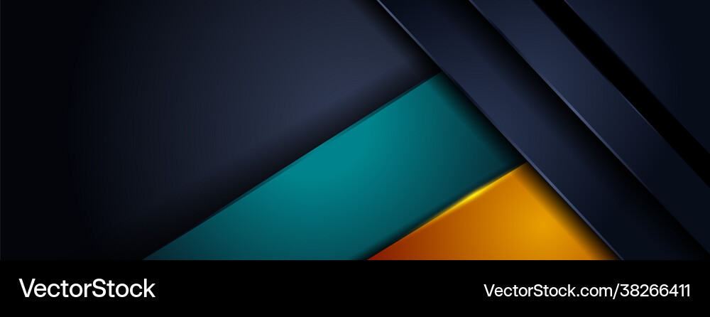 Modern futuristic dark grey background combined Vector Image