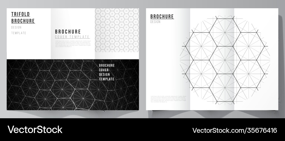 Layouts creative covers design templates Vector Image