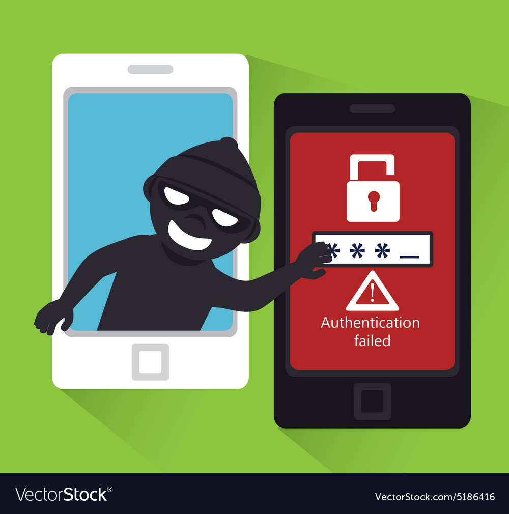 Security digital design Royalty Free Vector Image