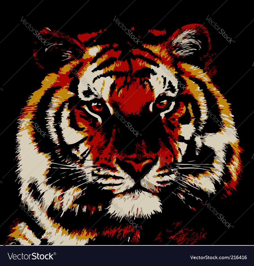 Tiger Royalty Free Vector Image - VectorStock