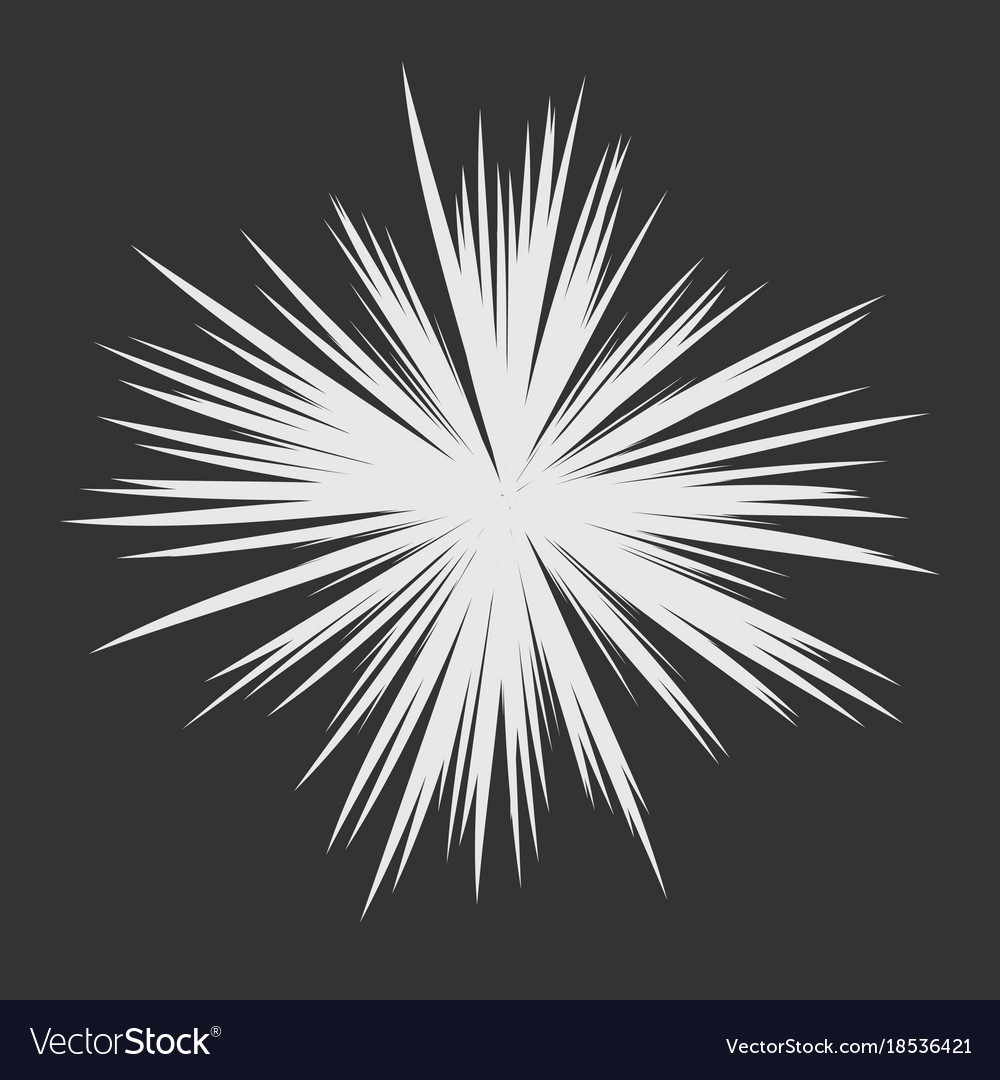 Abstract star explosion Royalty Free Vector Image