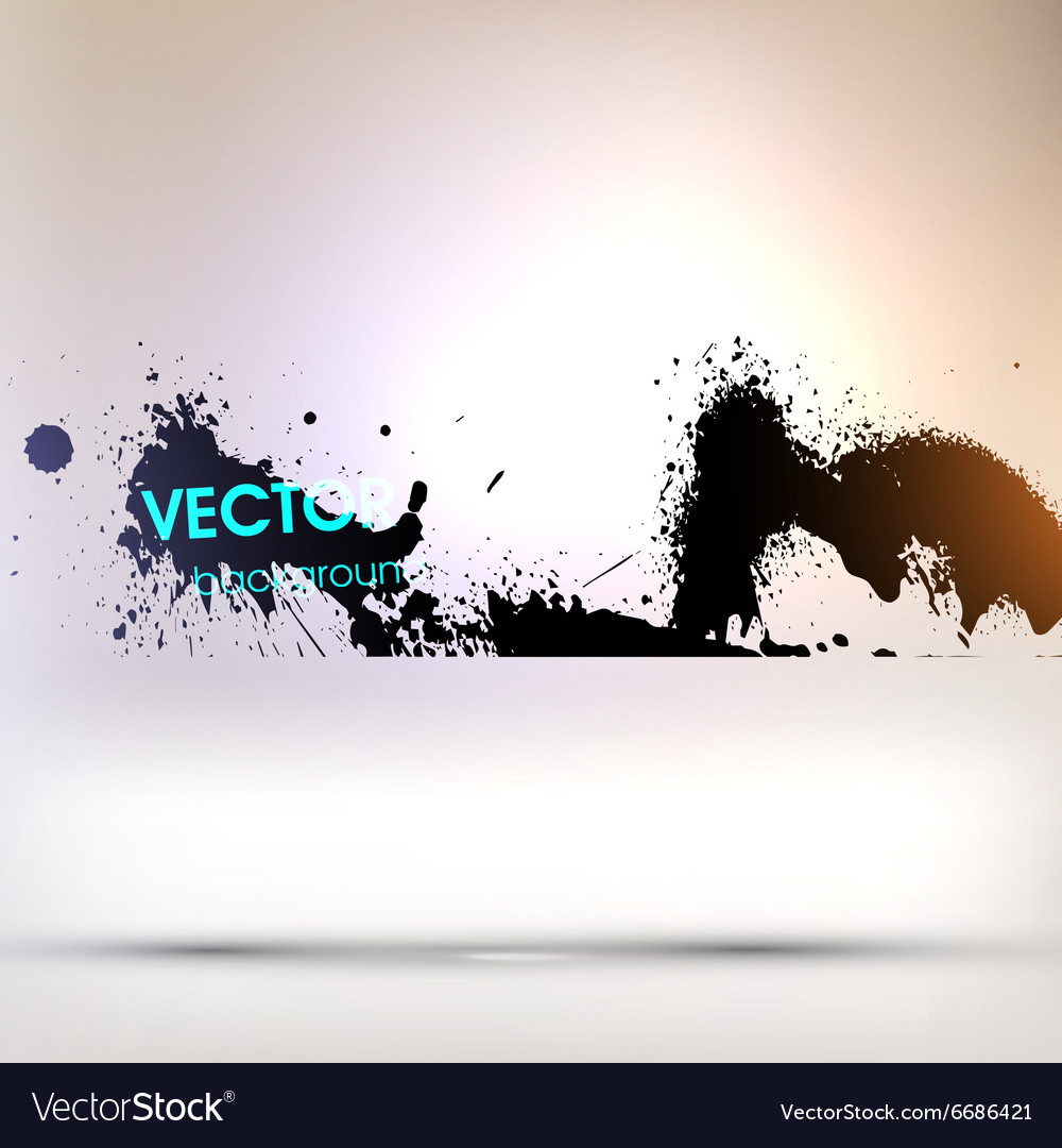 Paint splash background Royalty Free Vector Image