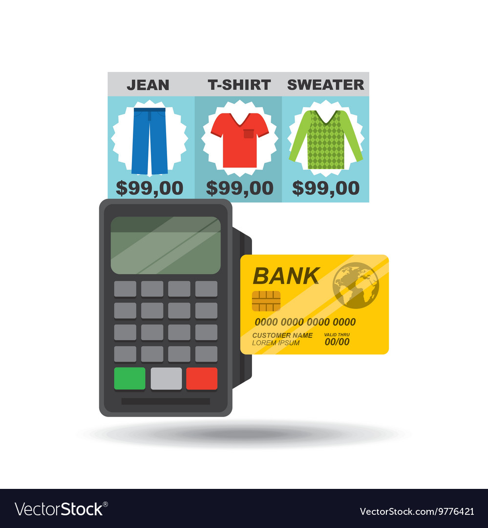 Shopping store icon Royalty Free Vector Image - VectorStock