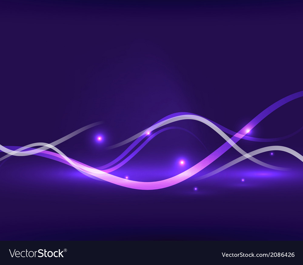 Abstract glowing lines Royalty Free Vector Image Abstract glowing lines Royalty Free Vector Image