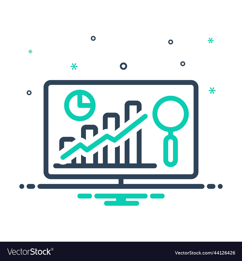 Monitoring Royalty Free Vector Image - VectorStock