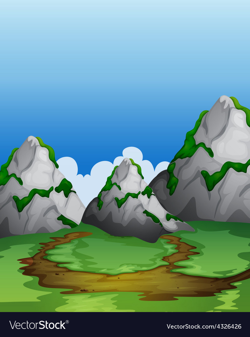 Mountains Royalty Free Vector Image - VectorStock