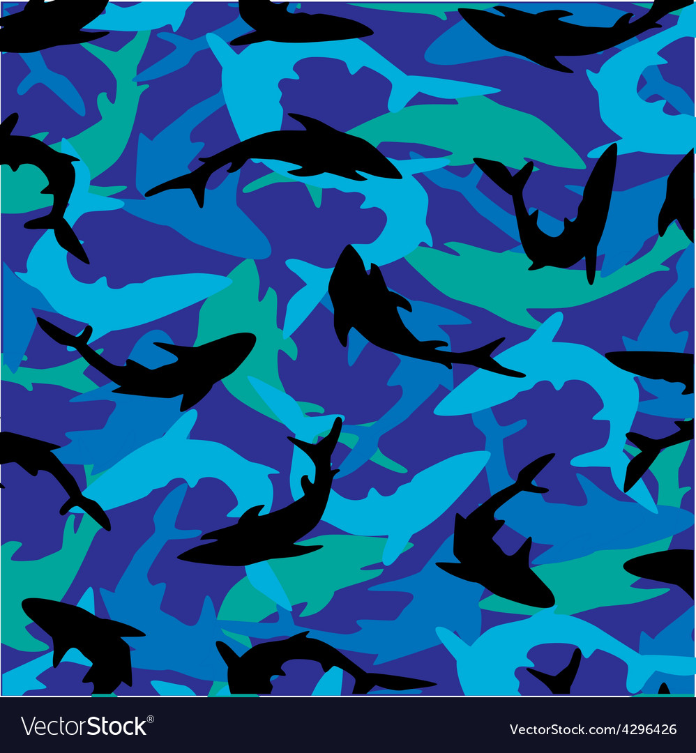 Sharks Royalty Free Vector Image - VectorStock
