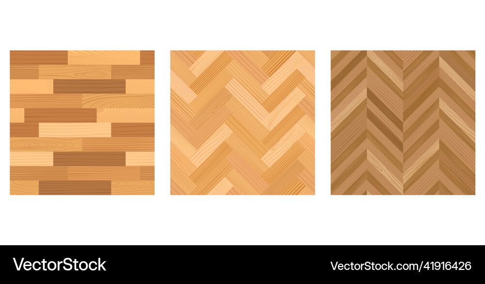 Wooden floor parquet Royalty Free Vector Image